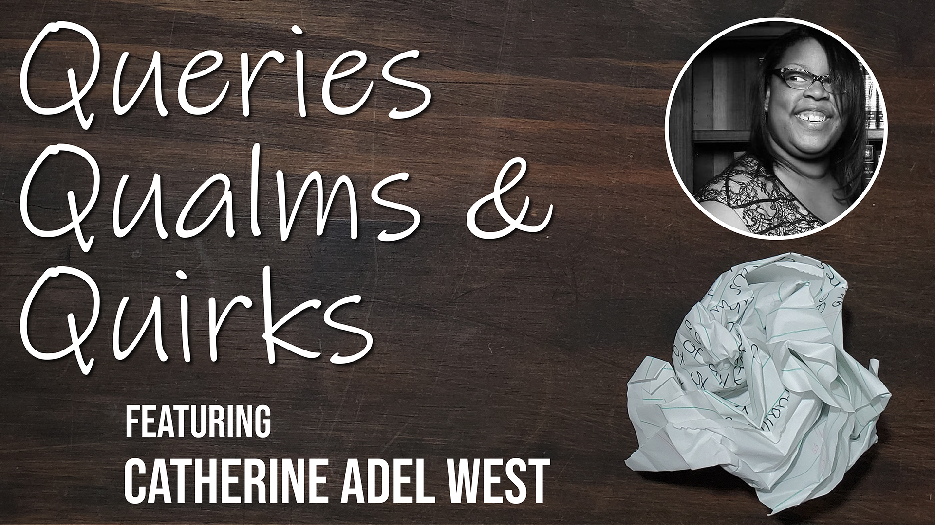 QQQ: Literary Fiction Author Catherine Adel West and There Is No ...