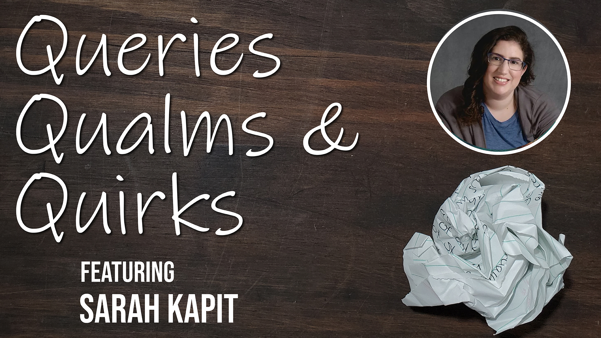 MG Author Sarah Kapit and Following Her Editor | Sarah Nicolas